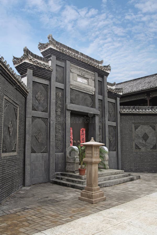 Chinese old house stock photo. Image of building, asia - 14523000