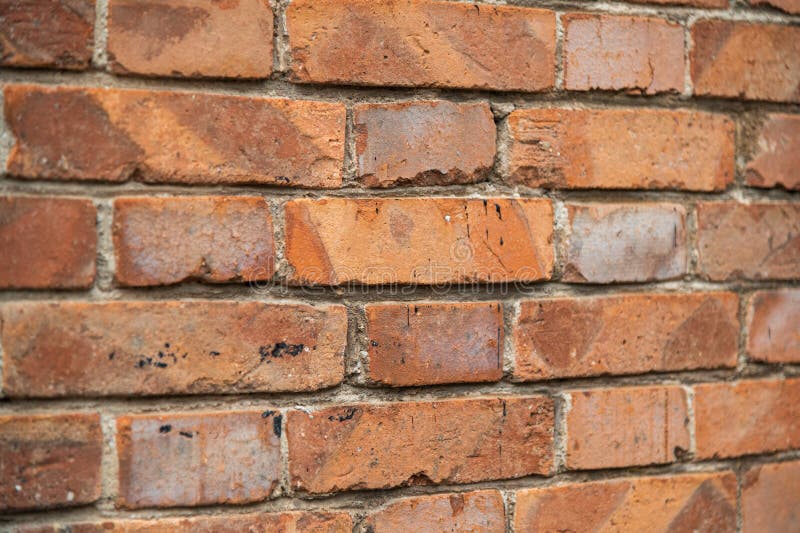 Red Brick wall texture stock photo. Image of design - 311516102