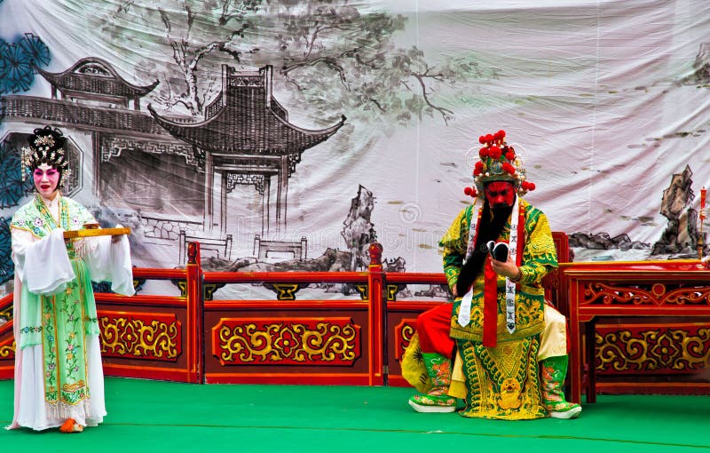 Chinese opera editorial image. Image of makeup, asia - 39078265