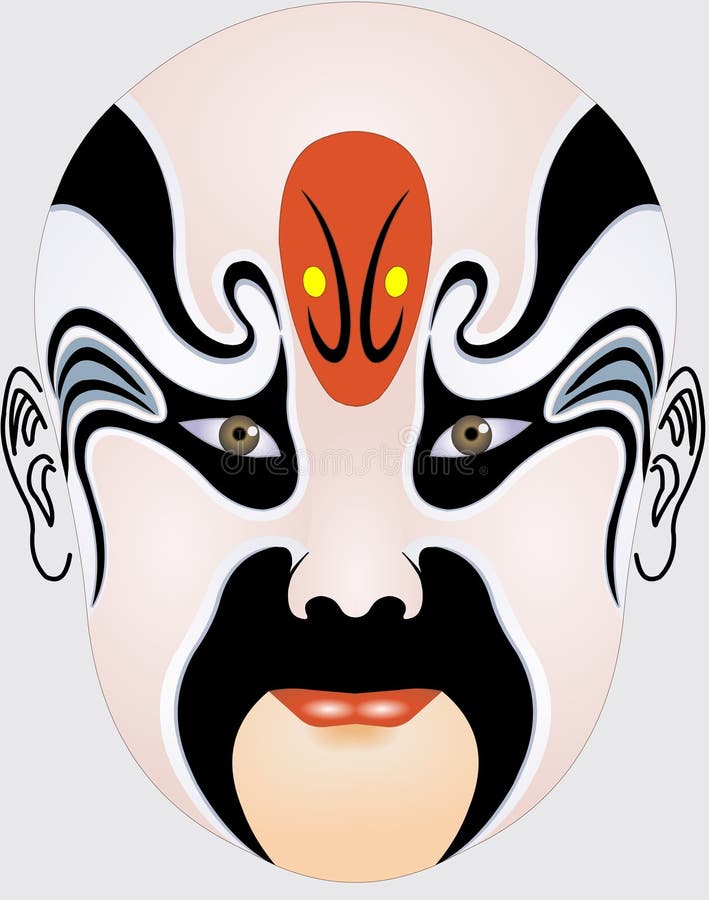 Chinese Opera Face Picture. Image: 5091005