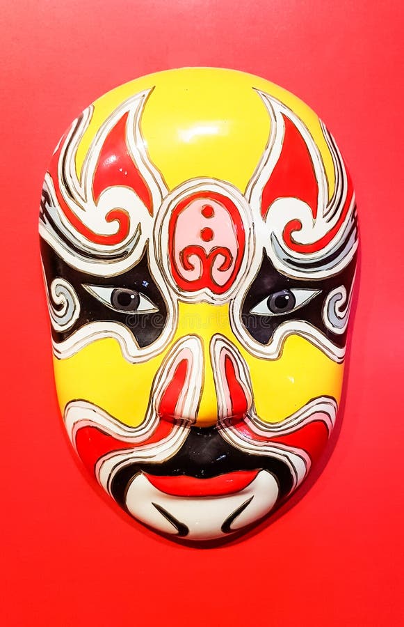 Chinese opera face stock image. Image of disguise, china - 140173797