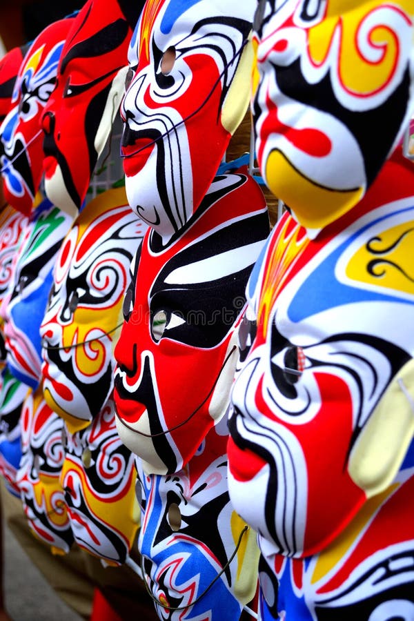 Chinese Opera Masks stock photo. Image of opera, acting - 27847330