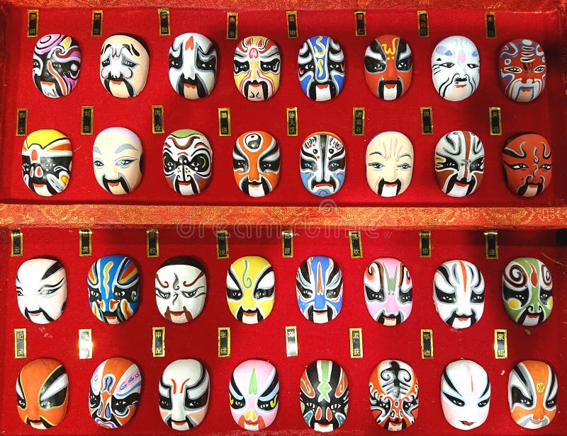 Chinese Opera Makeup Mask