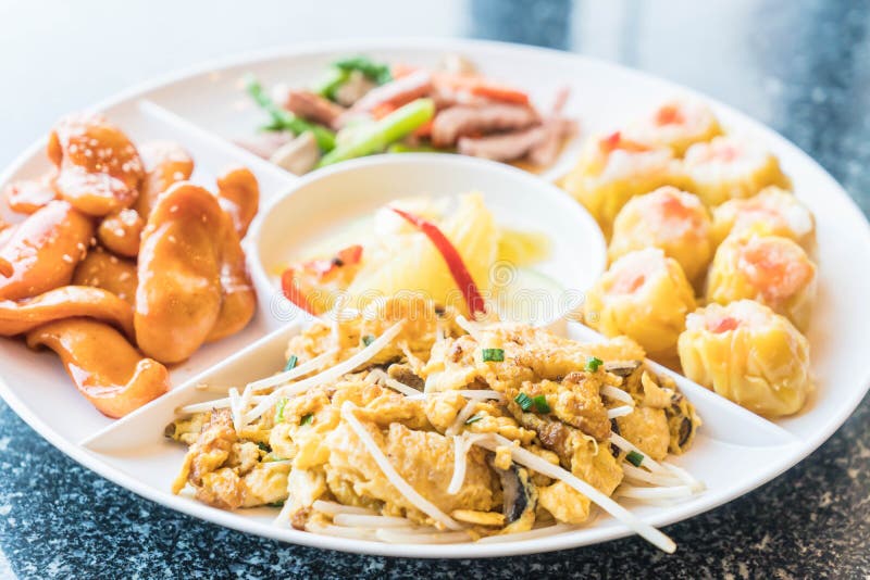 Chinese Orderve - Chinese Food Style Stock Photo - Image of cuisine ...