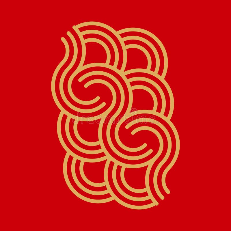 Chinese Ornament Design Element Vector Stock Illustration ...