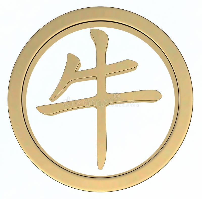 Chinese Ox,symbol Of 2009 Year Stock Vector - Illustration of shape ...