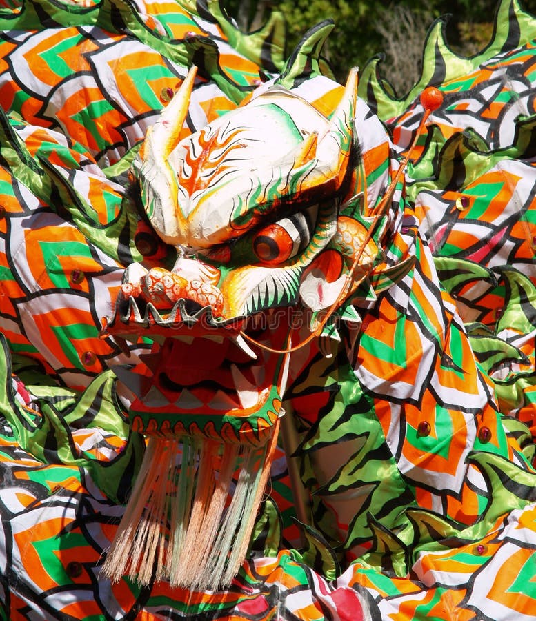 Chinese paper dragon stock image. Image of face, teeth - 19889023