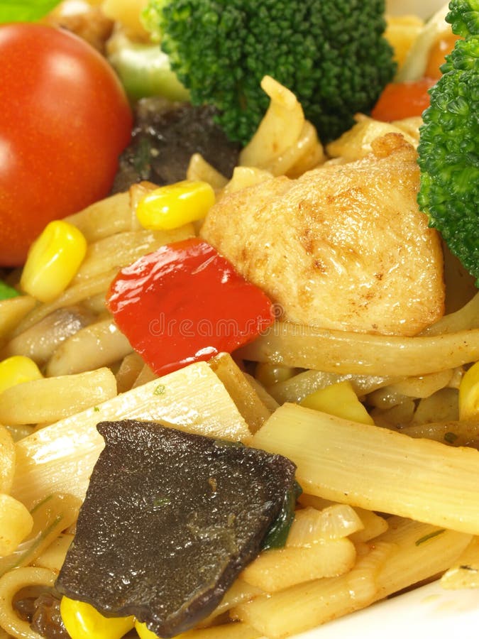 Chinese pasta, close up stock image. Image of lunch, chinese - 24377157