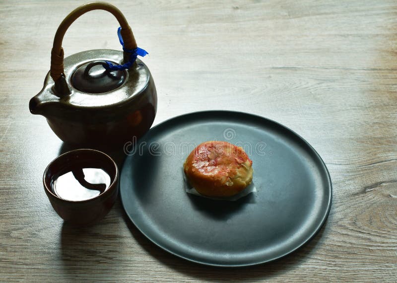 Chinese pastry and tea stock image. Image of oriental - 29254741
