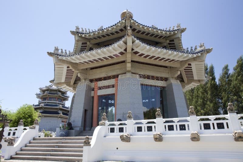 Chinese pavilion stock photo. Image of ancient, pagoda - 25095530
