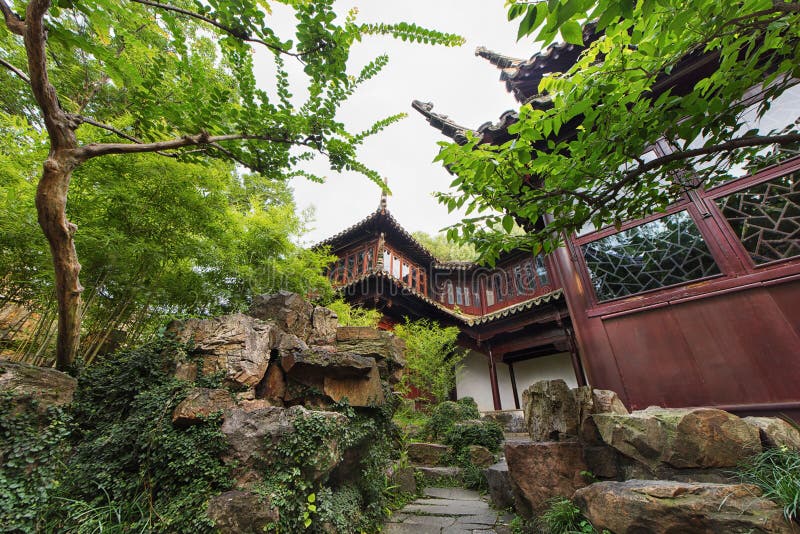 Chinese Pavilions stock image. Image of craftsmanship - 97264135