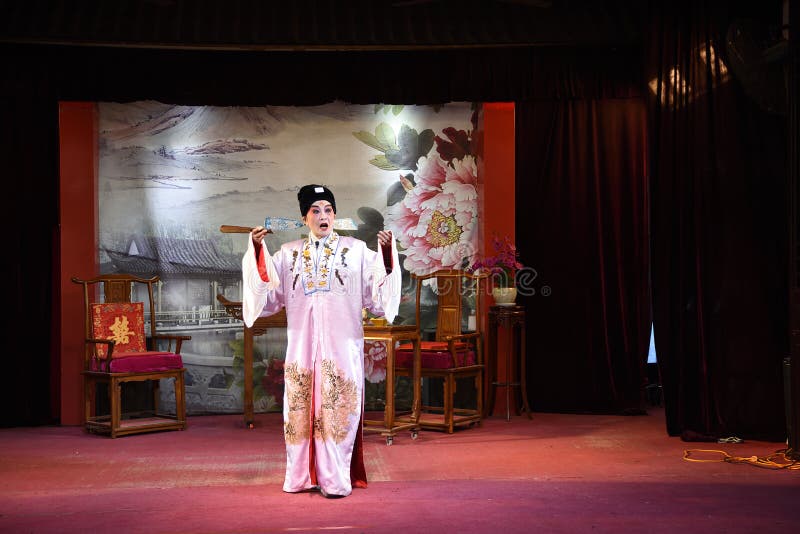 A Chinese is Performing a Chinese Opera Editorial Stock Image - Image ...