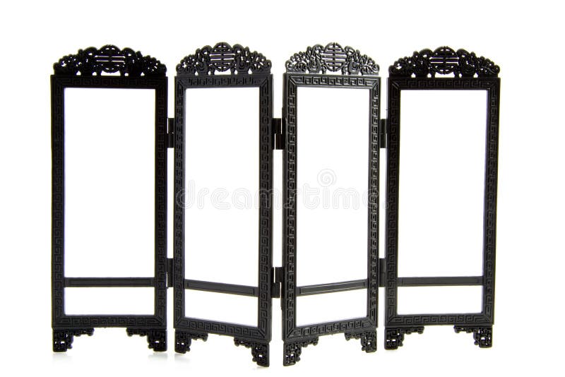 Chinese picture frame stock photo. Image of empty, black - 13932398