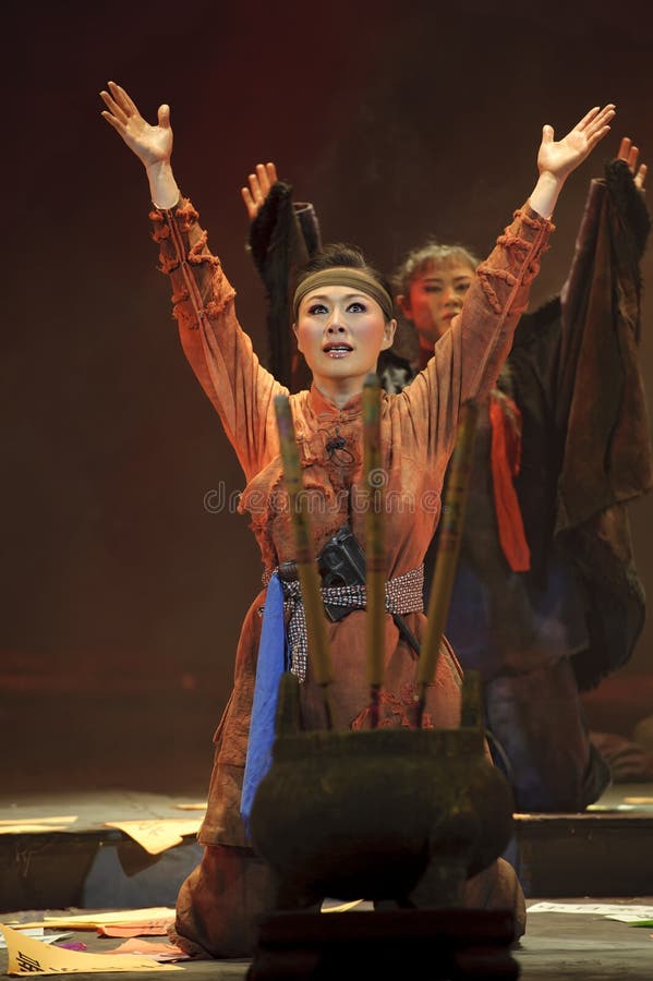 Chinese Ping opera actors editorial stock photo. Image of opera - 21884148