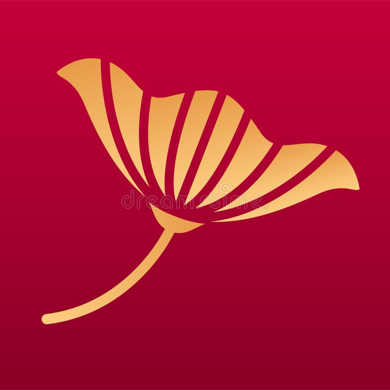 Chinese Plant Decorative Element. Chinese Traditional Floral Pattern ...