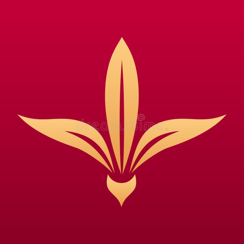 Chinese Plant Decorative Element. Chinese Traditional Floral Pattern ...