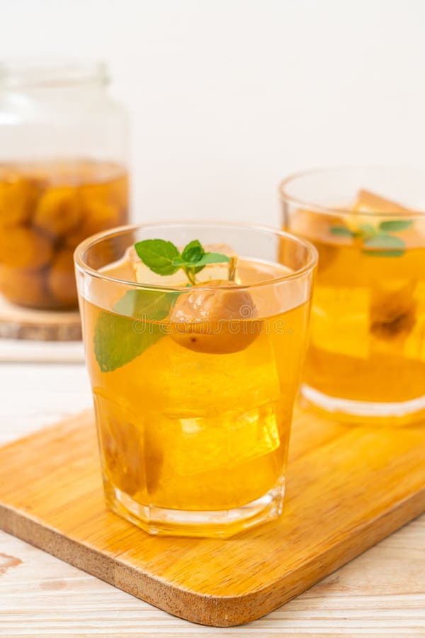 Chinese plum juice stock image. Image of asia, cool - 207290103