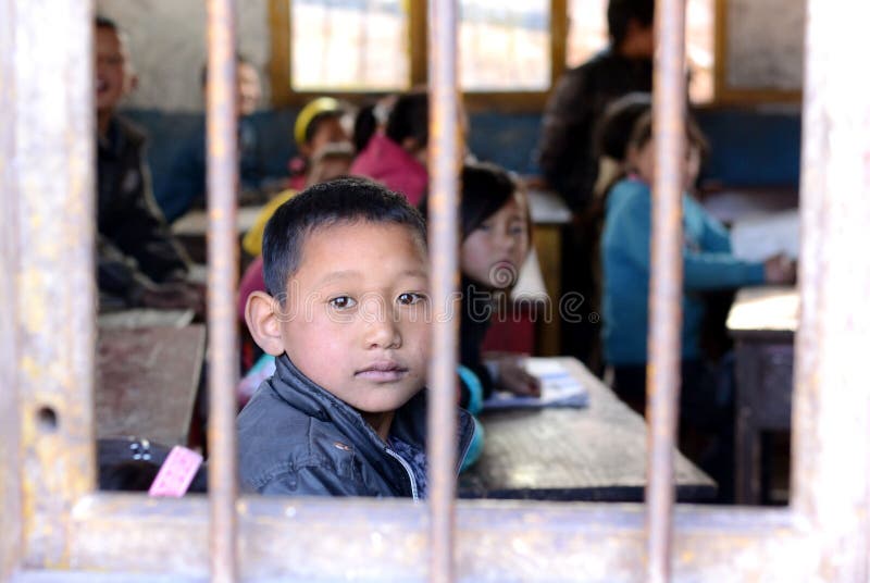 Chinese Poor Children editorial photo. Image of deprived - 23758246