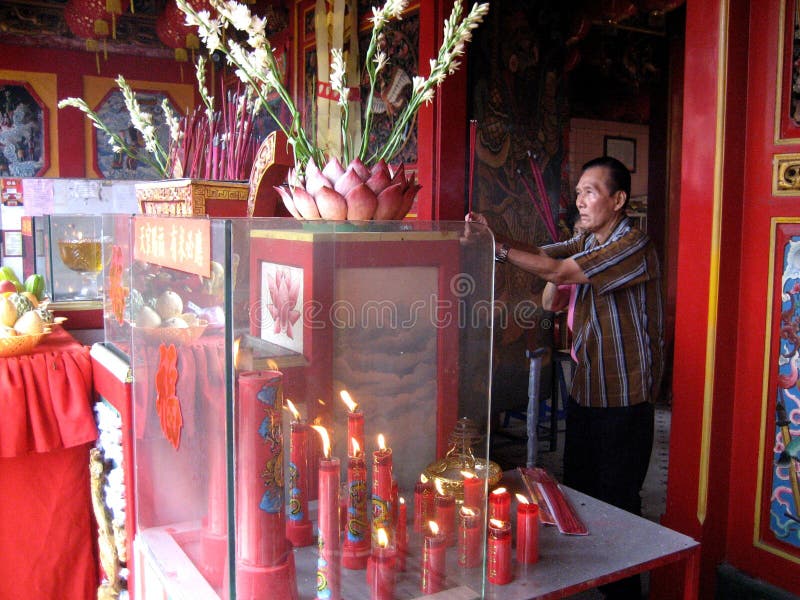 Chinese pray editorial image. Image of java, solo, central - 67091280