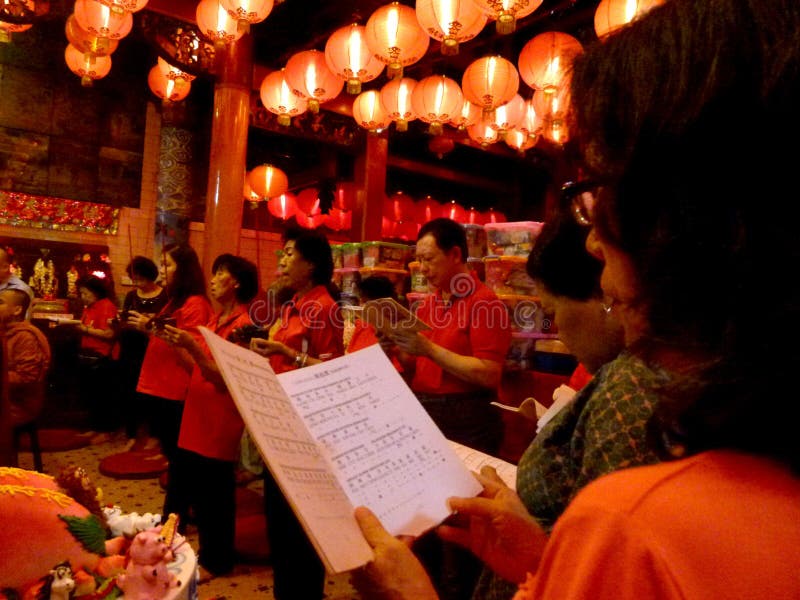 Chinese pray editorial stock photo. Image of conducting - 65512708