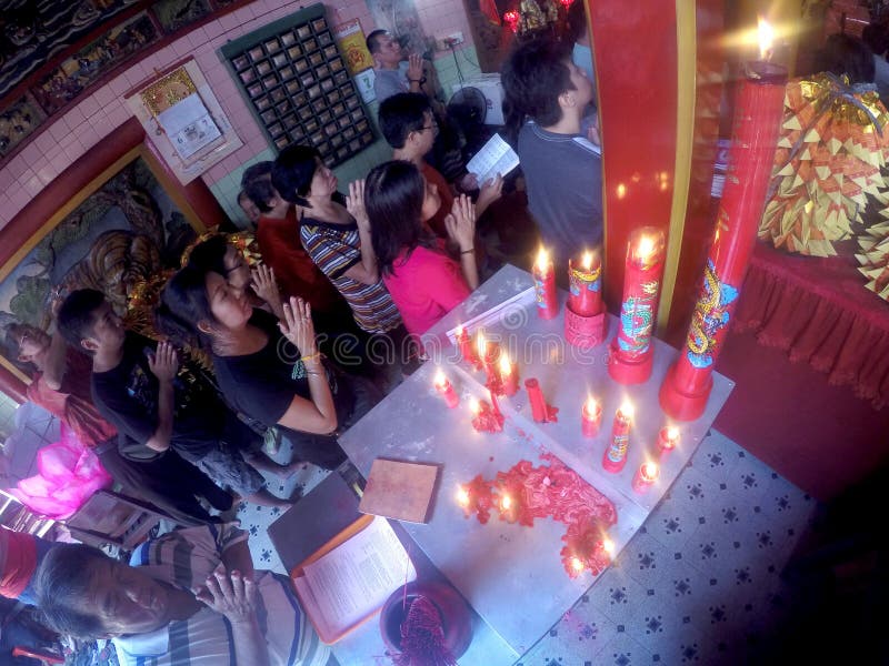 Chinese pray editorial stock image. Image of solo, year - 50197869