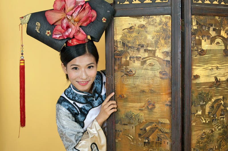 Chinese princess stock photo. Image of kimono, antique - 78731440