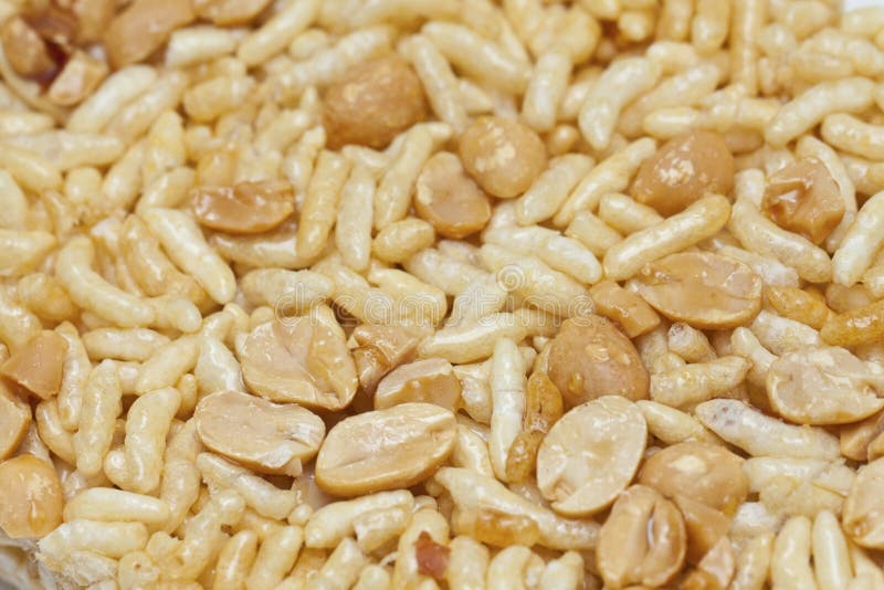 Chinese Puffed Rice Cake (chinese Style) Stock Image - Image of organic ...