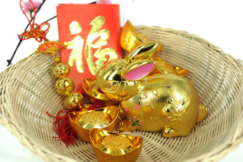 Chinese rabbit stock image. Image of lucky, profit, orient - 22323599