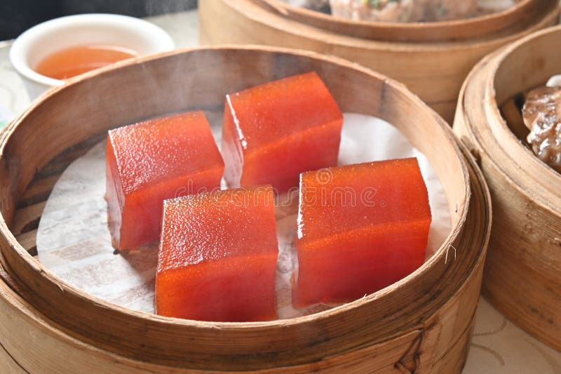 Chinese Red Date Cake Dim Sum Stock Image - Image of pieces, sugar ...