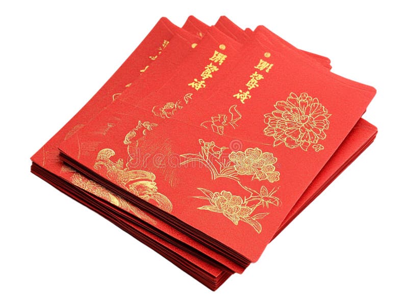 Chinese Red Envelope Perfect for Gift Giving Isolated on a Transparent ...