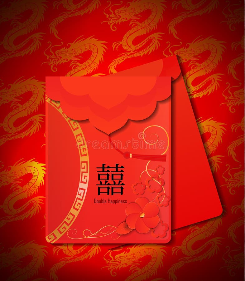 Chinese Red Envelopes stock vector. Illustration of asia - 84942146