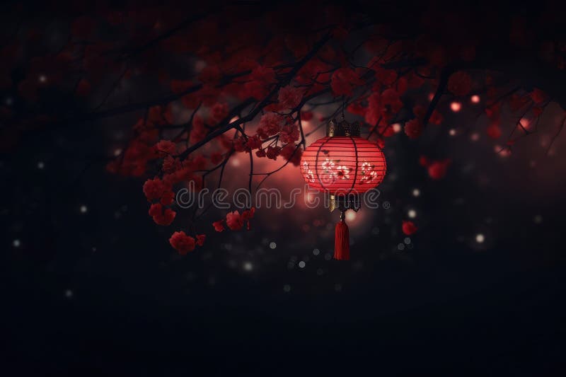 Chinese Red Lantern. Chinese New Year. Lunar New Year. Stock ...