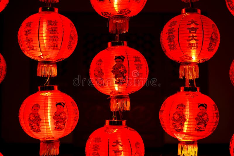 A Neon Sign of Tea in Chinese Stock Photo - Image of help, restaurant ...