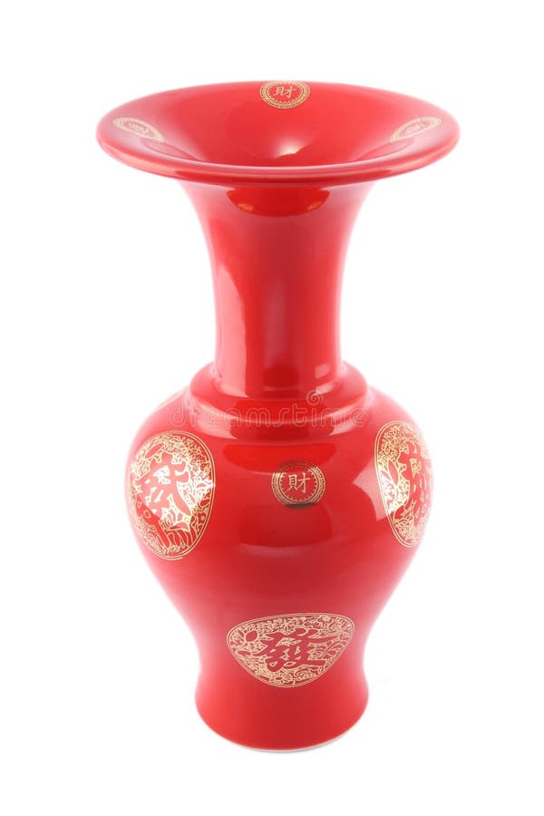 Chinese Millennium Red Porcelain Stock Photo - Image of jingdezhen ...
