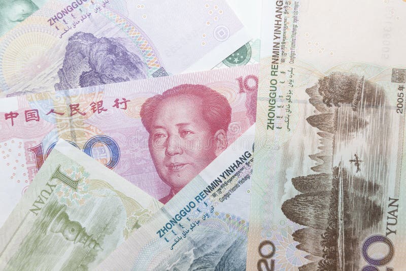 Chinese Renminbi RMB. People`s Currency Stock Photo - Image of chinese ...