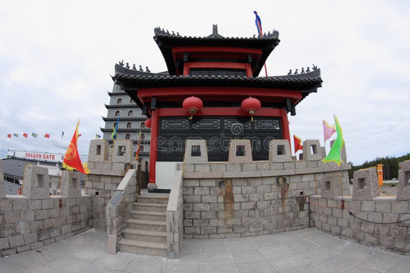 Chinese restaurant stock image. Image of modern, architecture - 12669991