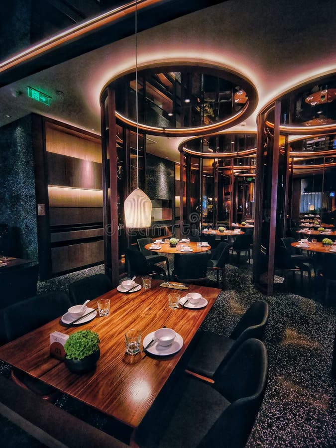 Chinese restaurant stock photo. Image of chairs, commercial - 257519316