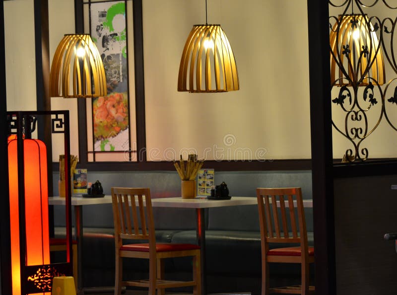 Modern Booths In Restaurant Stock Image - Image of furniture, indoor ...