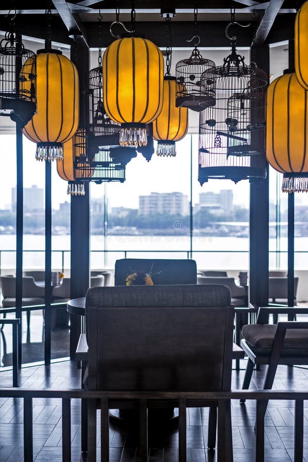 Chinese Retro Interior Design Stock Image - Image of wood, retro: 62228039