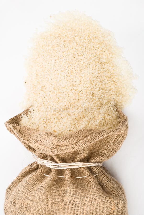 Rice stock image. Image of food, sack, grain, harvest - 18395105