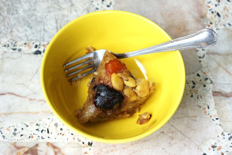 Chinese rice dumpling stock photo. Image of bamboo, custom - 32050458