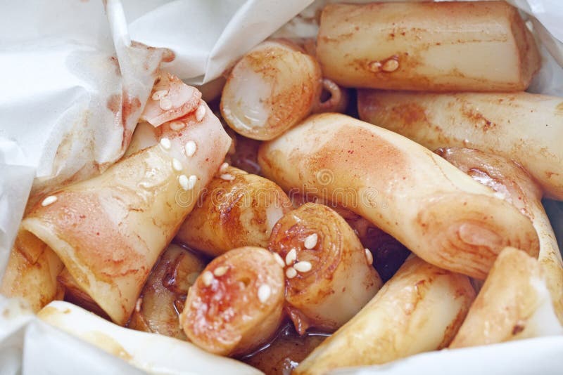 Chinese Rice Roll (Hong Kong Style) Stock Photo - Image of macro ...