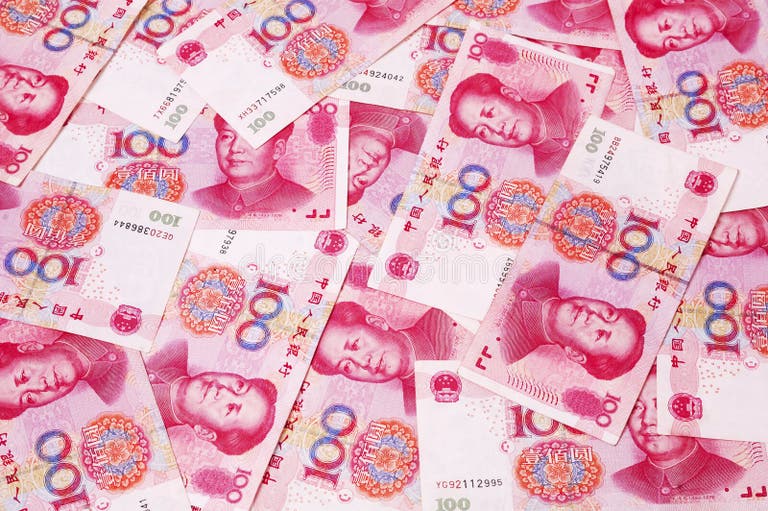 Chinese RMB Currency Background Stock Image - Image of closeup, rich ...