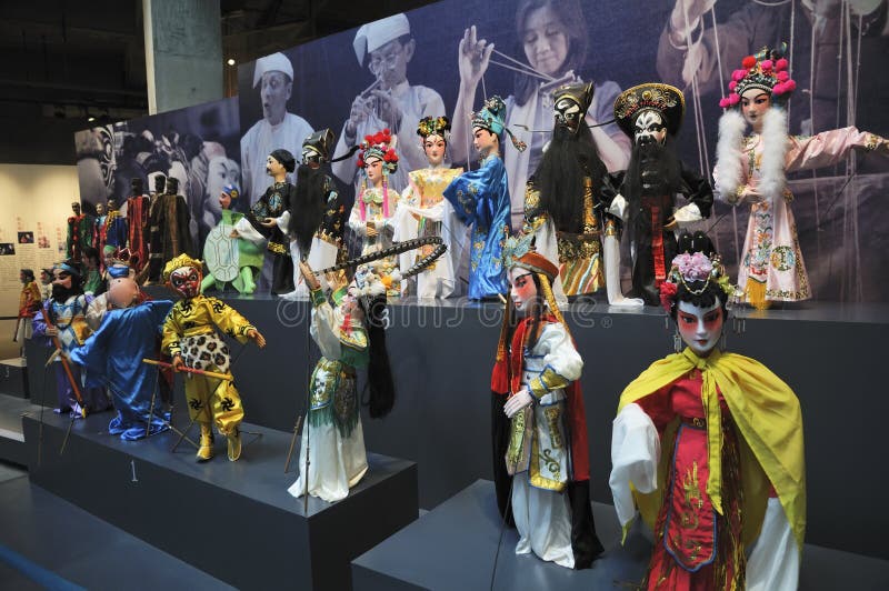 Chinese Rod Puppets(21st UNIMA) Editorial Stock Photo - Image of expo ...