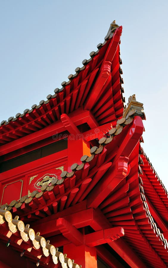 Chinese roof stock photo. Image of chinese, famous, tourism - 8715656