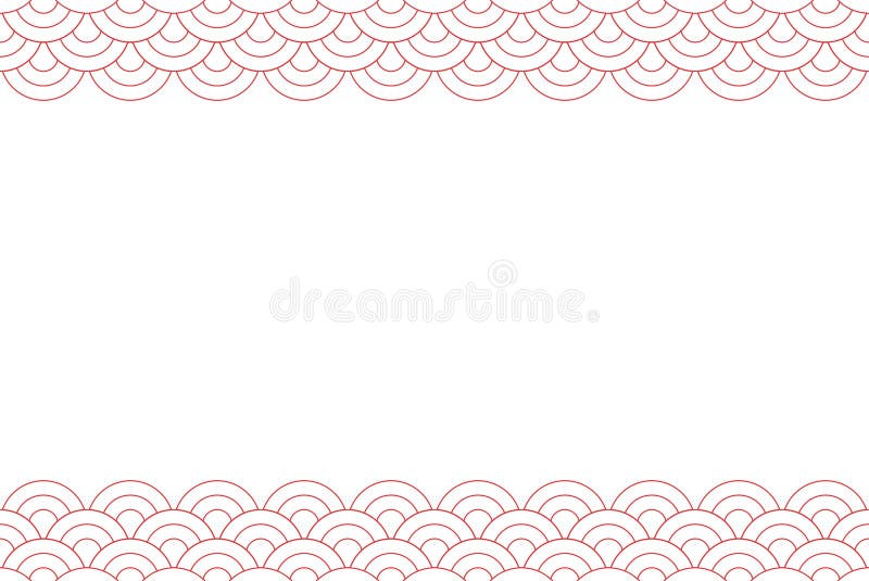 Chinese Seamless Geometric Wave Pattern Stock Vector - Illustration of ...