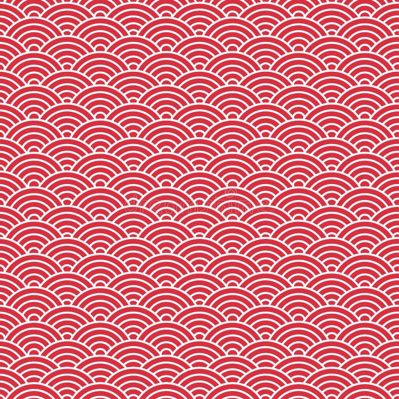 Chinese Seamless Pattern, Oriental Background. Vector Illustration ...