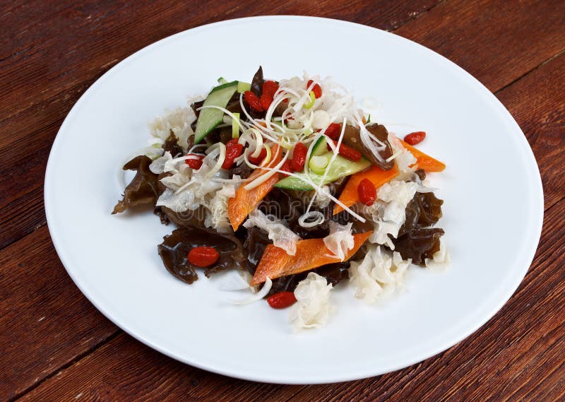 Chinese seaweed salad stock image. Image of dishware - 42286855
