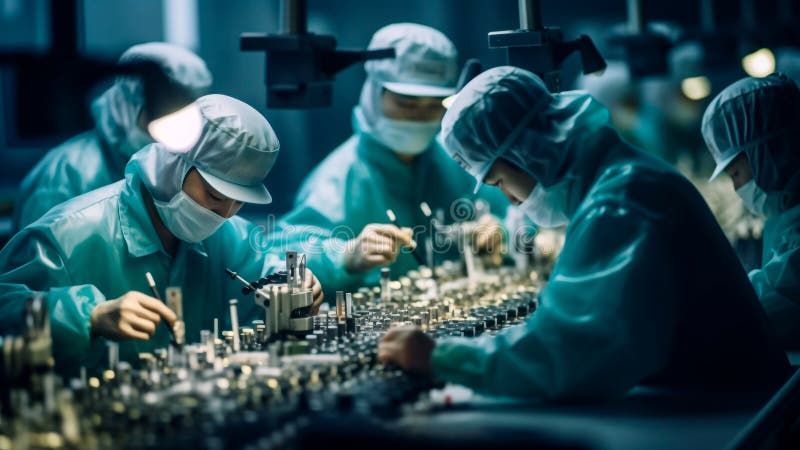 A Chinese Semiconductor Factory, Skilled Workers and High Tech ...