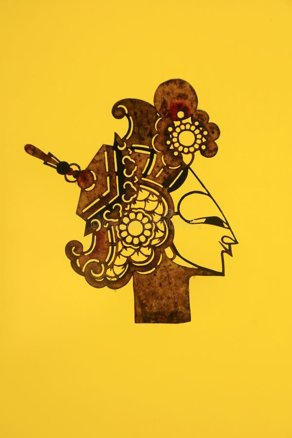 Chinese shadow puppet editorial stock image. Illustration of classic ...